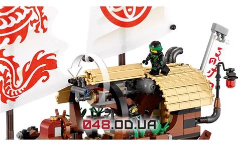 LEGO Ninjago Летающий корабль Мастера Ву (70618) Киев, Одесса, интернет ...