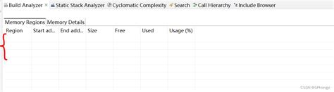 Cubeide Bulid Analyzer不显示的问题cubeide Build Analyzer Csdn博客