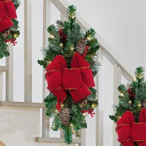 Guirlande de Noël en forme de larme avec lumières YSTP guirlande