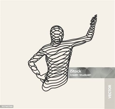 3d 人的模型向量插圖連線到虛擬實境向量圖形及更多championship圖片 Championship 一個人 人 Istock