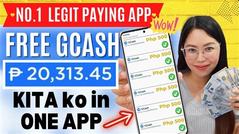 FREE GCASH P KINITA KO IN APP NO LEGIT PAYING APP DAILY CASH OUT Sa GCASH