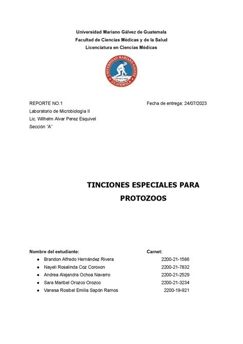 Reportes De Laboratorio Monografías Ensayos De Microbiología Docsity