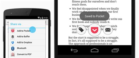 Pocket 5.1 for Android Introduces a New Way to Tag & Share When You ...