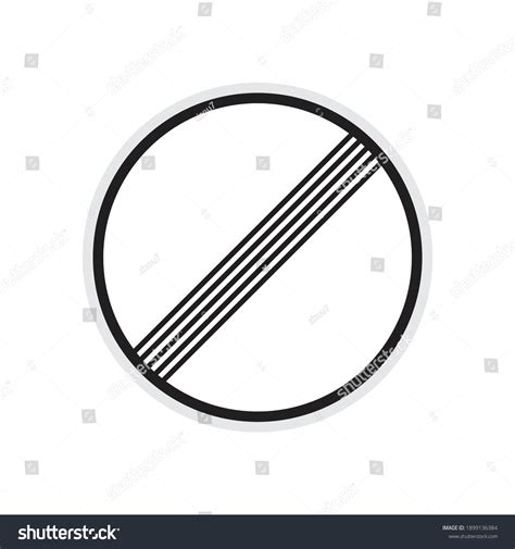 Autobahn Speed Limit Sign