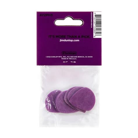 Dunlop Tortex Jazz Sharp Tip Heavy Purple Player Pack Dirty Riffs
