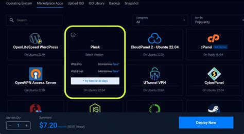 Vultr 무료 Plesk 패널 Web Admin Se 사용 종료 워드프레스 정보꾸러미