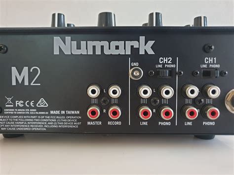 Numark M2 Turntable Dj Mixer Turntable Guy
