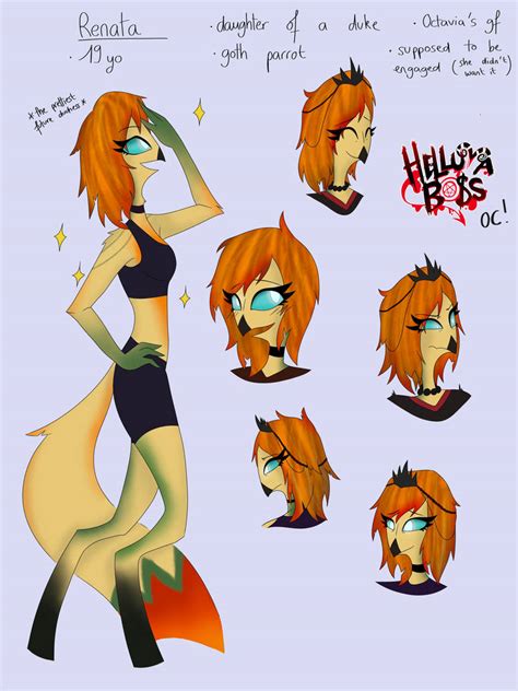 Parrot Oc Helluva Boss By Jethkira On Deviantart