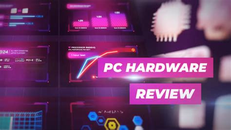 Pc Hardware Review Elements Ft 3d And Artificial Envato