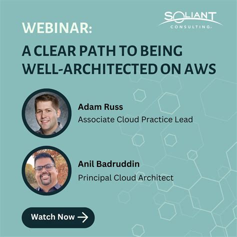 Soliant Consulting On Linkedin Aws Cloudarchitecture