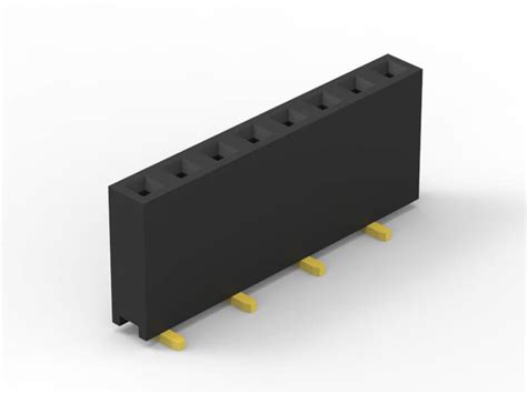 20mm 079 Pitch Female Header Connectors Smolex