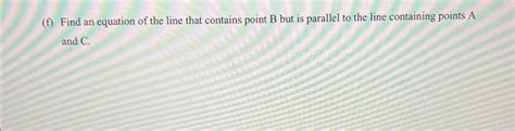 Solved B Find The Equation Of The Horizontal Line Going Chegg