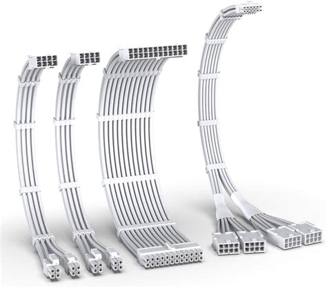 EZDIY FAB PCIE VHPWR Sleeved Cable Kit PC AWG Power Supply