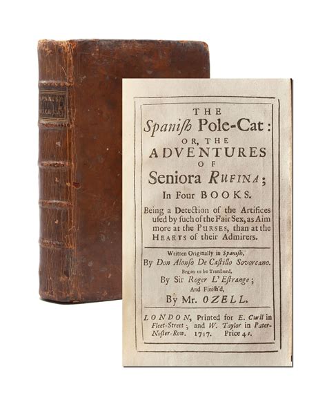 The Spanish Pole Cat Or The Adventures Of Seniora Rufina Erotic