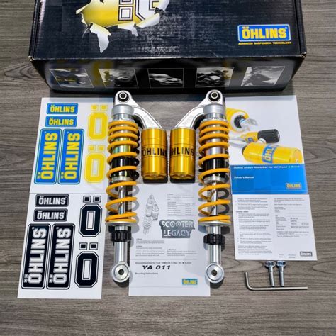 Jual Shock Tabung Ohlins Ya Series Rear Aprilia Sr Gt Shopee Indonesia