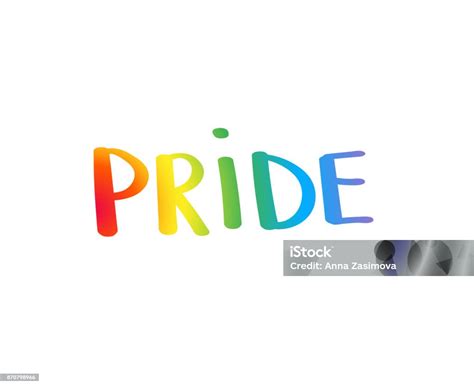 게이 프라이드 슬로건 손으로 글자를 작성 영감 Lgbt 권리 개념 포스터입니다 동성애의 상징 여러 가지 빛깔된 평화 깃발