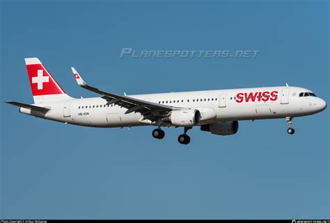 HB ION Swiss Airbus A321 212 WL Photo By Arthur McStamp ID 749265