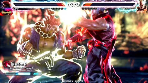 Tekken 7 Akuma Street Fighter Vs Heihachi Mishima King Of Iron