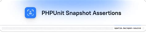 GitHub Spatie Phpunit Snapshot Assertions A Way To Test Without Writing Actual Test Cases
