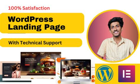 Design Redesign Responsive Wordpress Landing Page Ecommerce Website By