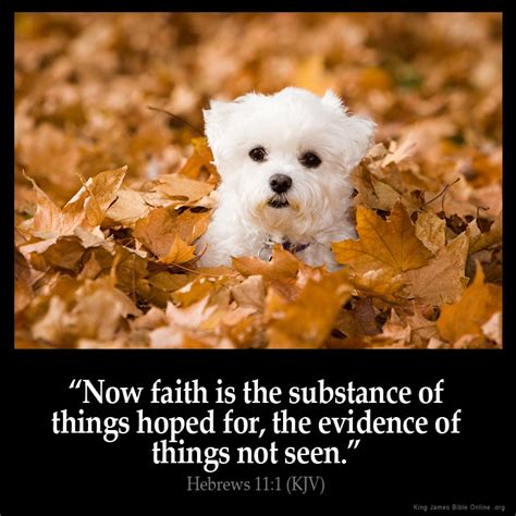 Hebrews 11 1 Inspirational Image
