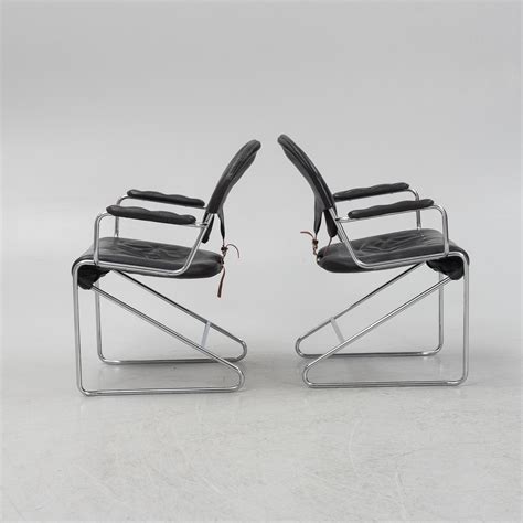 Sam Larsson Karmstolar Ett Par Sam Dux 1980 Tal Bukowskis