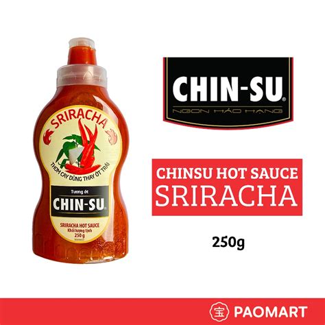 Chinsu Vietnamese Sriracha Hot Sauce Chili Paste Tuong Ot 250g Shopee