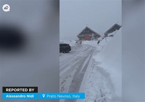 Video Viral Más De 130 Centímetros De Nieve En Pocas Horas En Los