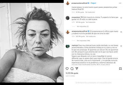 Amaia Montero envió un mensaje a su público tras sufrir una crisis de
