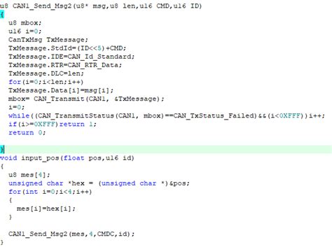 Stm F Discovery To Odrive Communication Using Can Interface Odrive Community