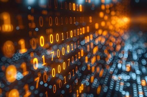 Numbers Displayed On Computer Screen Generative Ai Premium Ai