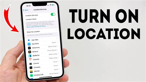 How To Turn On Location On Iphone Full Guide Youtube