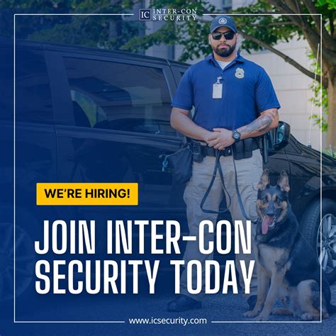 Inter Con Security We Need People Like You Our Most Valuable