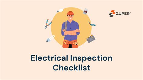Electrical Inspection Checklist Inspection Checklist