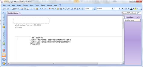 Print The Selected XML Record