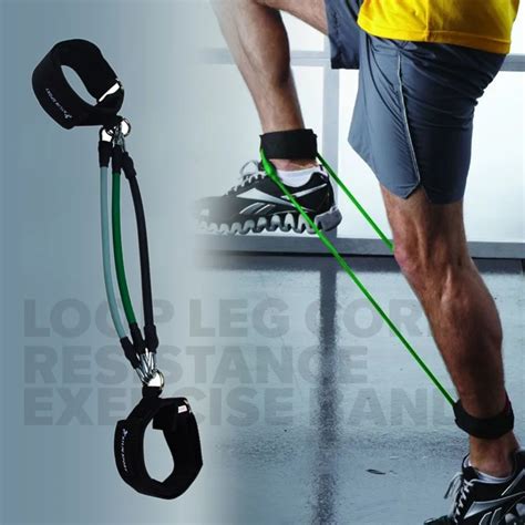 3pcs Leg Thigh Resistance Band Fitness Exercise Latex Tube Ankle Straps
