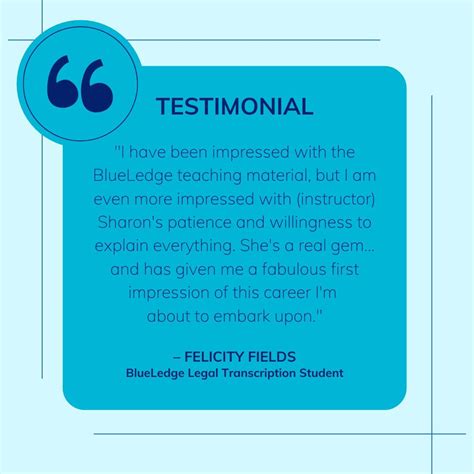 Do You Love Blueledge Tell Us By Submitting A Testimonial