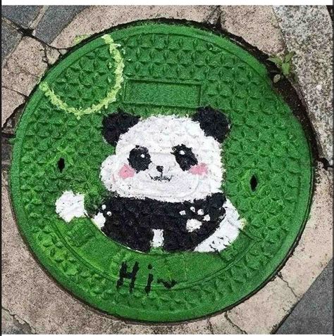 青春献礼二十大井盖彩绘画春天建筑学院第三届井盖彩绘活动 共青团太原理工大学委员会