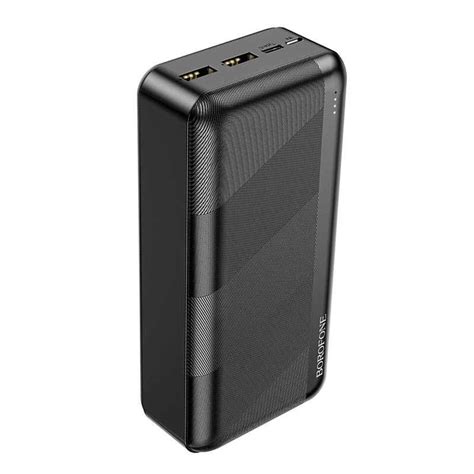 Повербанк BOROFONE BJ27B 30000mAh Pindar power bank 2USB/Type-C 2.1A ...