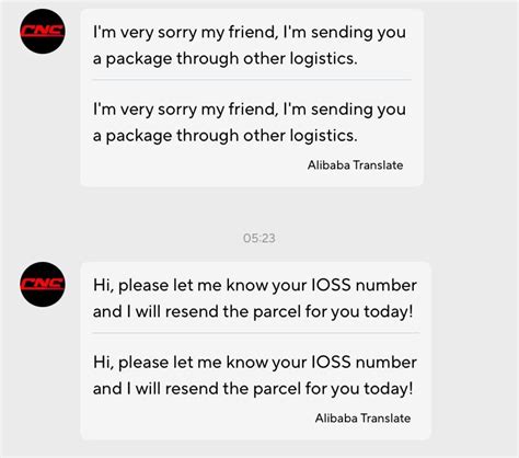 Seller Asks For My Ioss Number Raliexpress