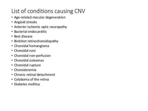 Choroidal Neovascular Membranes Cnvm Pptx
