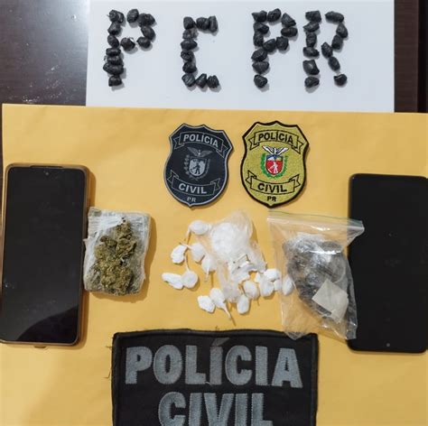 Polícia Prende Jovem Com Mandado De Prisão E Apreende Grande Quantidade
