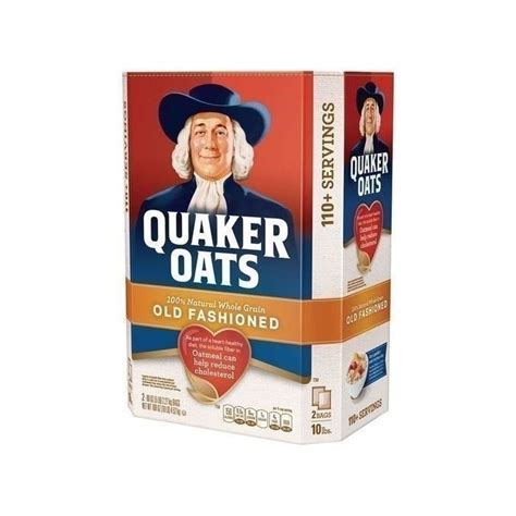 Quaker Oats 100 Natural Whole Grain Oatmeal Old Fashioned
