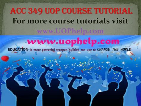 Ppt Acc Uop Courses Tutorial Uophelp Powerpoint Presentation