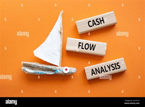 Cash Flow Analysis Symbol Concept Words Cash Flow Analysis On Wooden