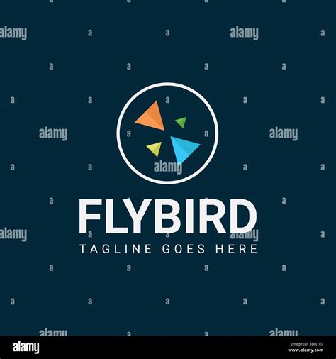 Fly Bird Logo Stock Vector Image And Art Alamy