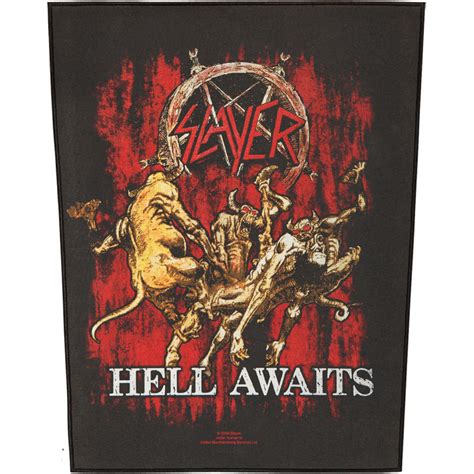 Slayer Back Patch 91791 Rockabilia Merch Store