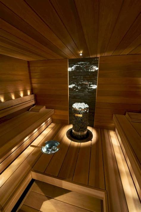 30 Cozy Sauna Shower Combo Decorating Ideas Sauna Design Sauna Shower Sauna Lights