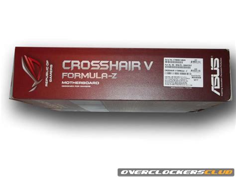 Asus Crosshair V Formula Z Motherboard Review Overclockers Club