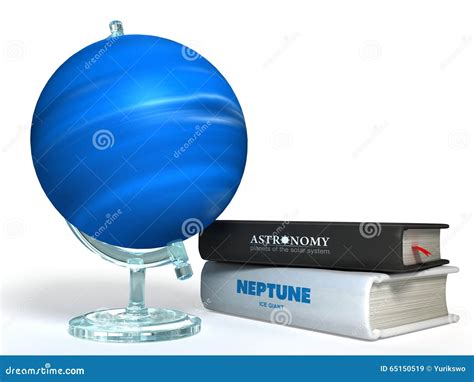 Globe Of Neptune 3d Stock Illustration Illustration Of System 65150519